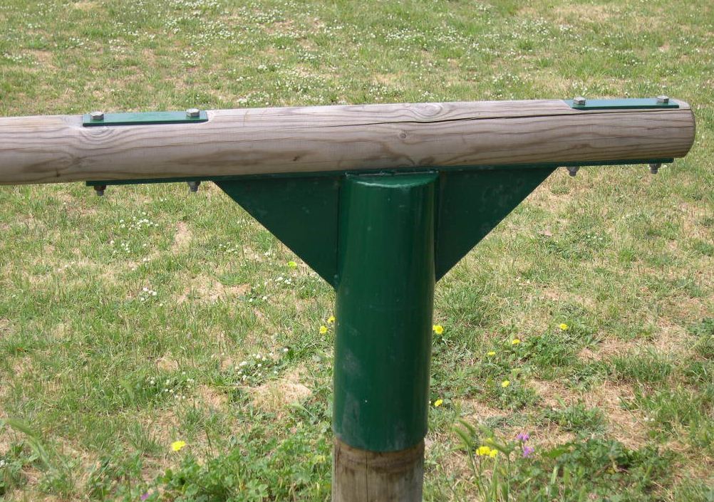 Barrière bois pivotante - Metropole Equipements