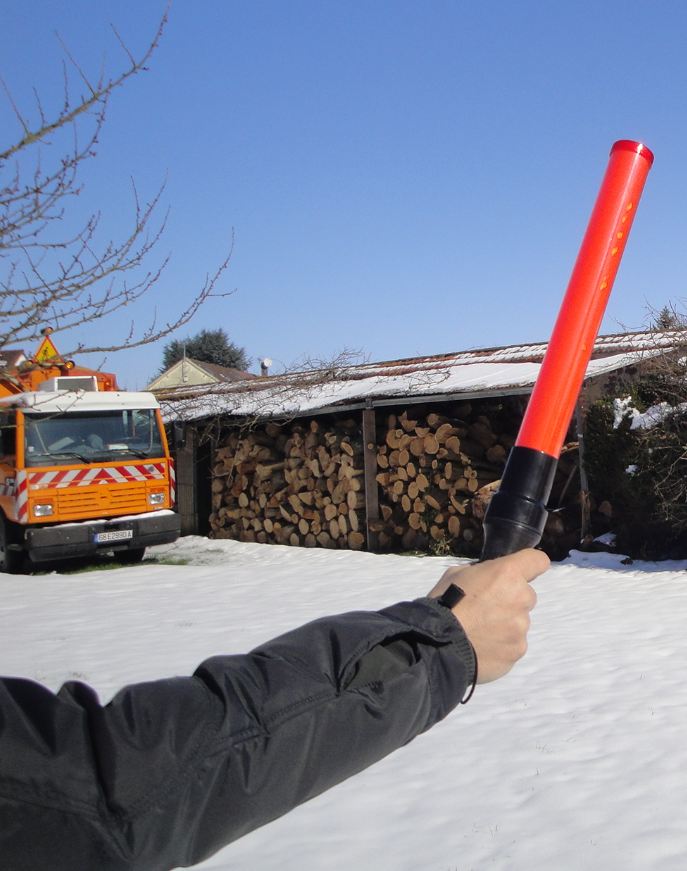 Baton lumineux ECO Leds rouges et vertes - Metropole Equipements